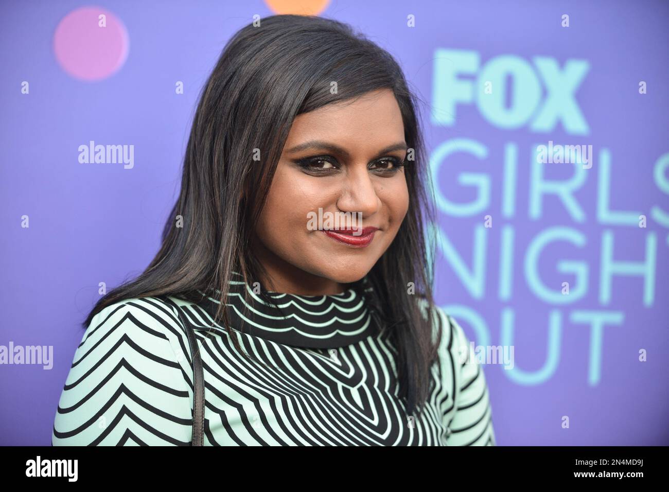 Mindy Kaling arrives at the Fox's Girls Night Out held at the Leonard H ...