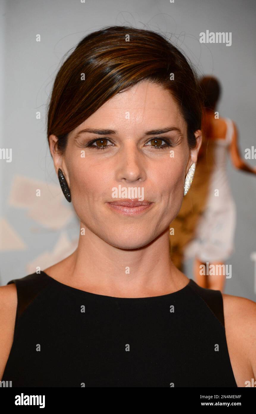 Neve Campbell arrives at Los Angeles premiere of "Third Person" on ...