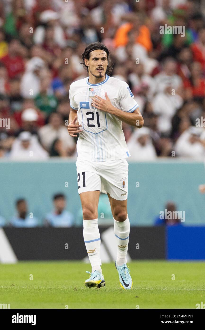 Lusail Stadium, Qatar. 28th Nov, 2022. Edison Cavani (Uruguay seen in ...