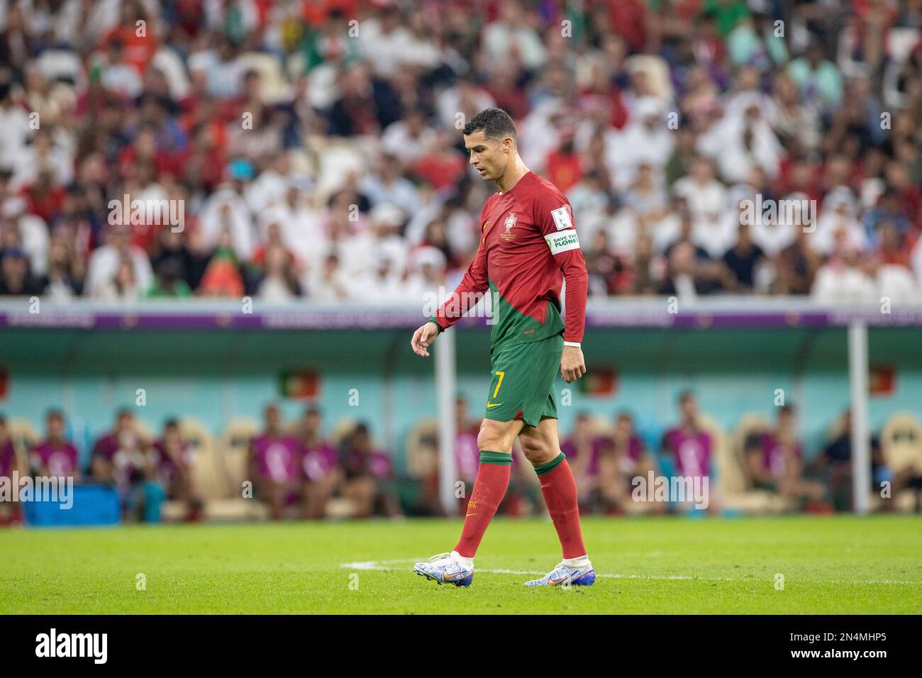 Lusail Stadium Qatar 28th Nov 2022 Cristiano Ronaldo Portugal