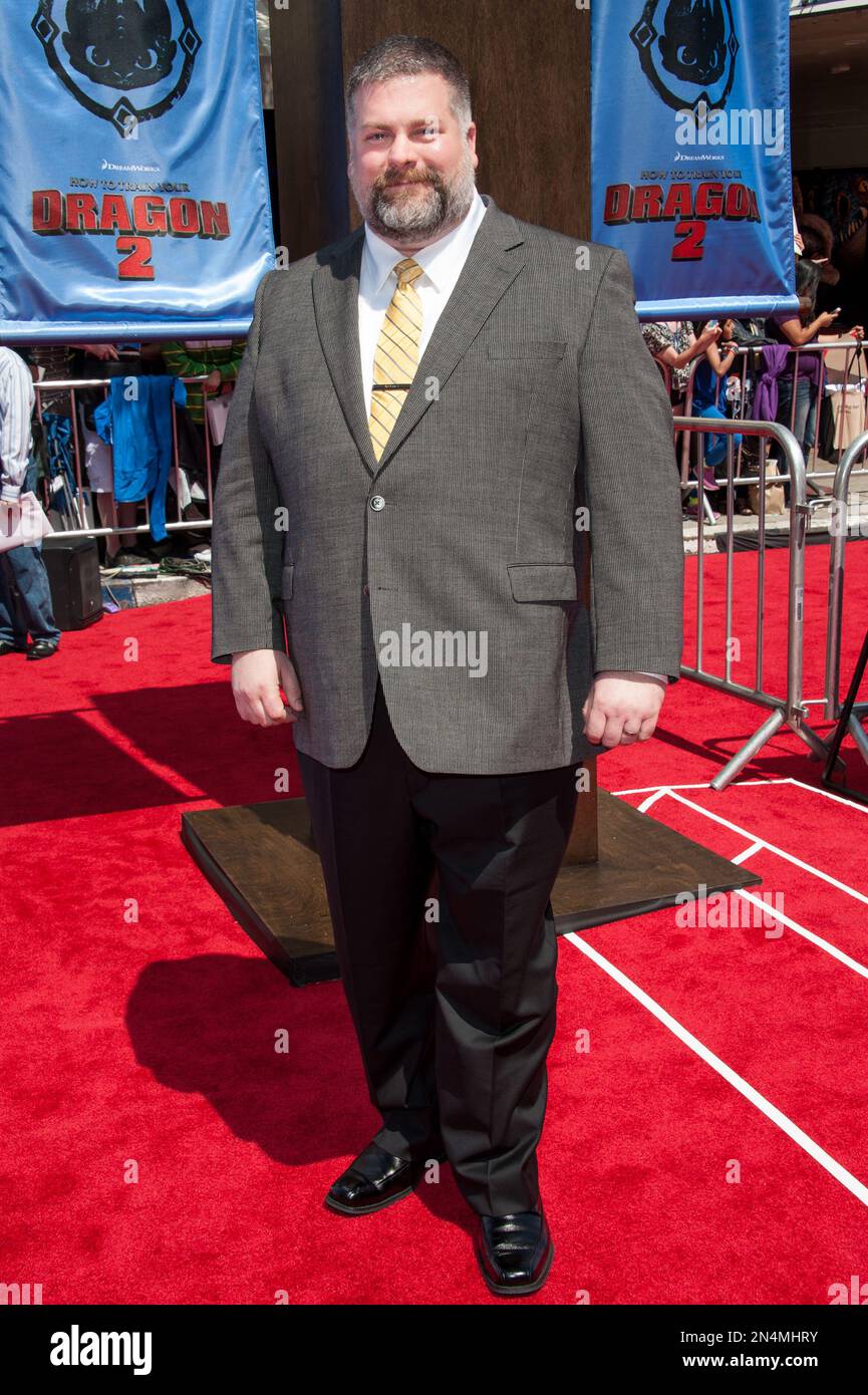 Dean DeBlois arrives at the LA Premiere of "How To Train Your Dragon 2 ...