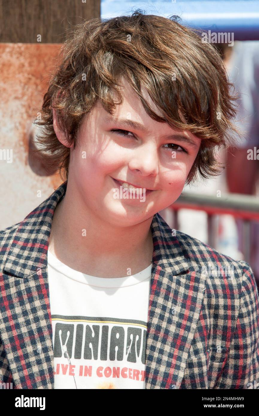 Max Charles arrives at the LA Premiere of "How To Train Your Dragon 2 ...