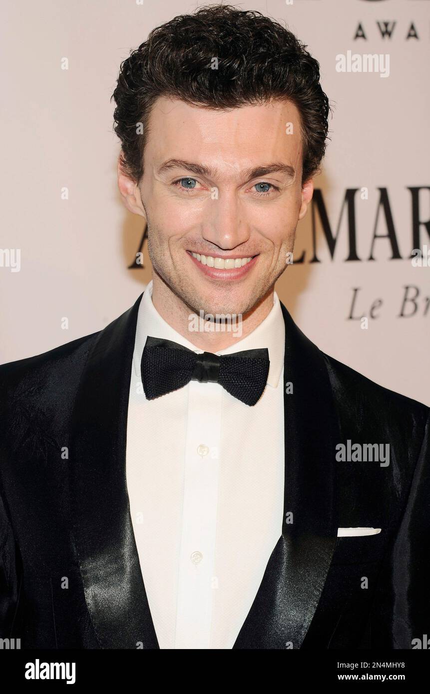 Bryce Pinkham arrives at the 68th annual Tony Awards at Radio City ...