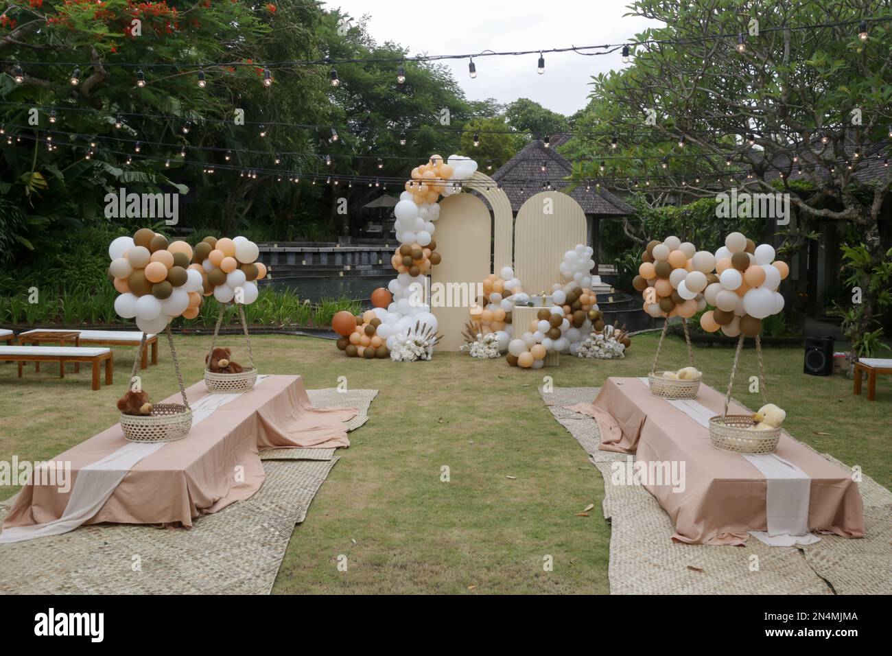 Creative gender neutral baby shower or birthday decoration in the ...