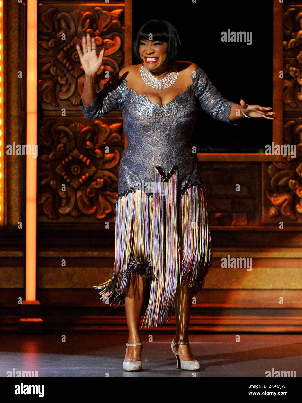 Patti LaBelle performs on stage at the 68th annual Tony Awards at Radio ...