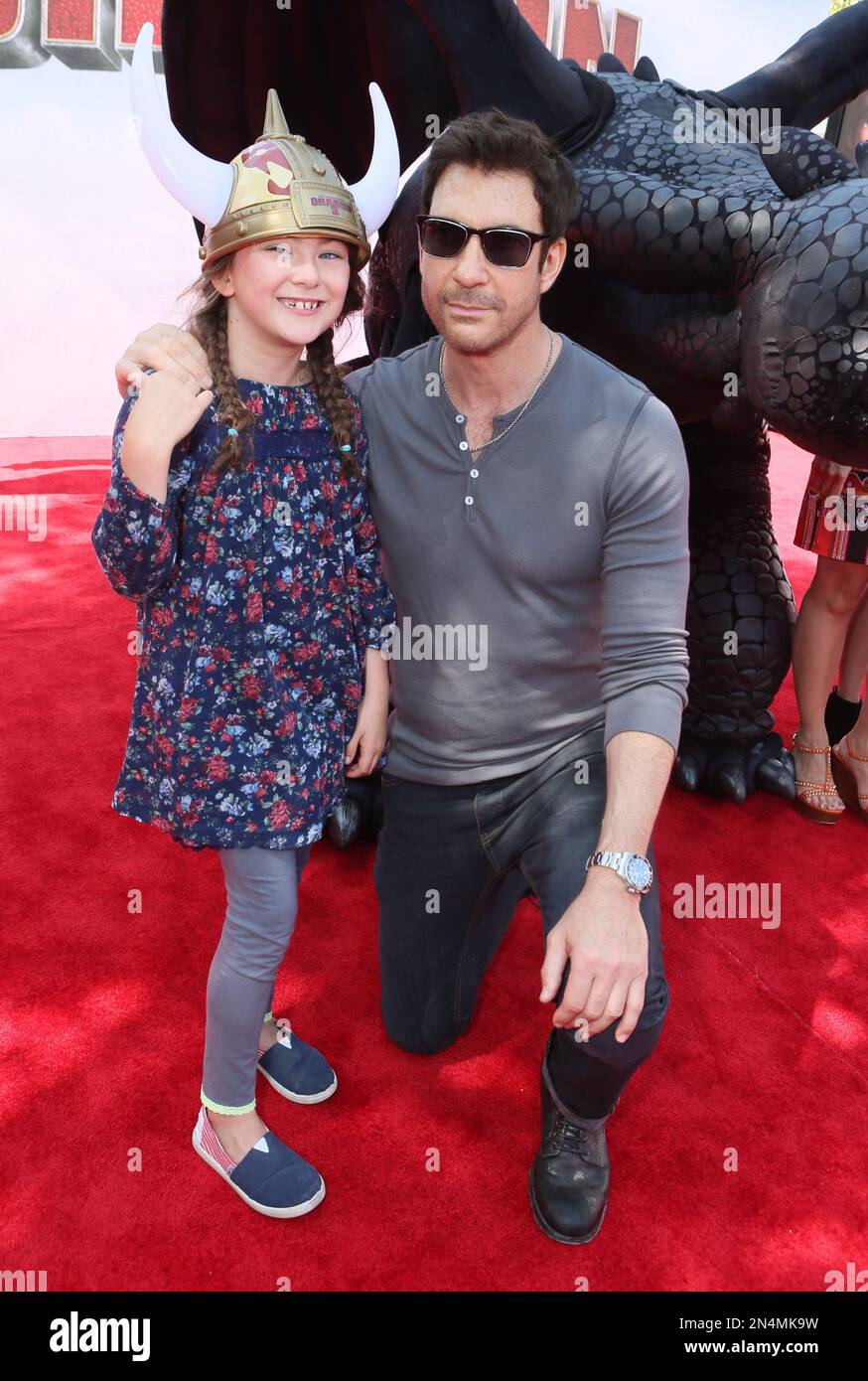 Charlotte Rose McDermott and Dylan McDermott seen at the Twentieth ...