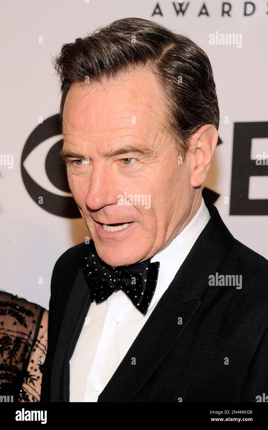 Actor Bryan Cranston arrives at the 68th annual Tony Awards at Radio ...