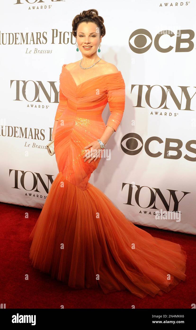 Fran Drescher arrives at the 68th annual Tony Awards at Radio City ...
