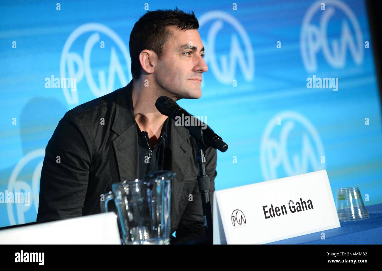 Eden Gaha speaks on stage at the Produced By Conference - Day 2 at ...