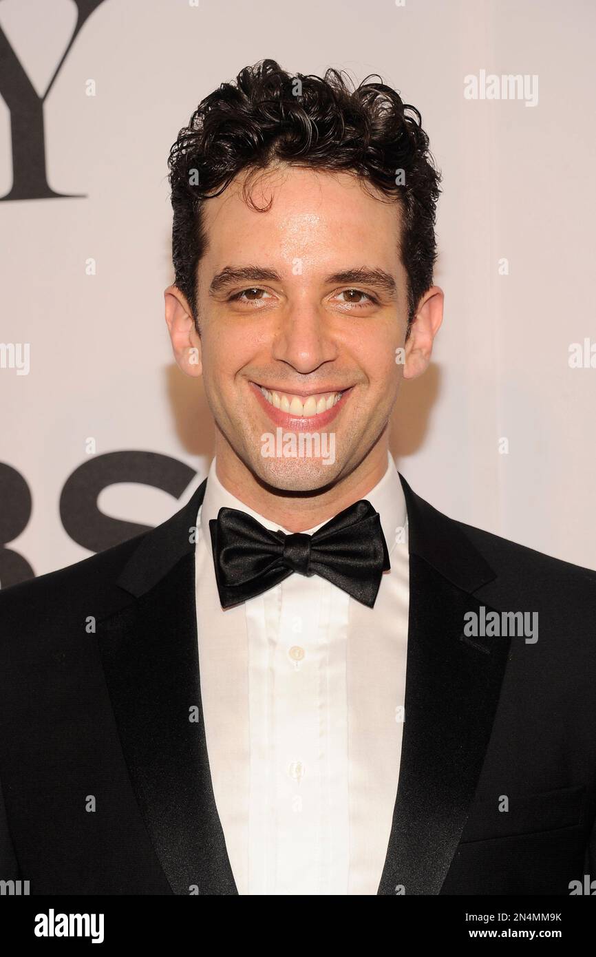 Nick Cordero arrives at the 68th annual Tony Awards at Radio City Music ...