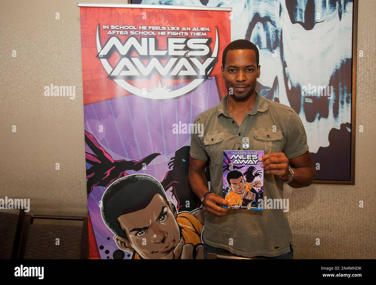 Actor Anthony Montgomery during the Creation Entertainment's Official ...