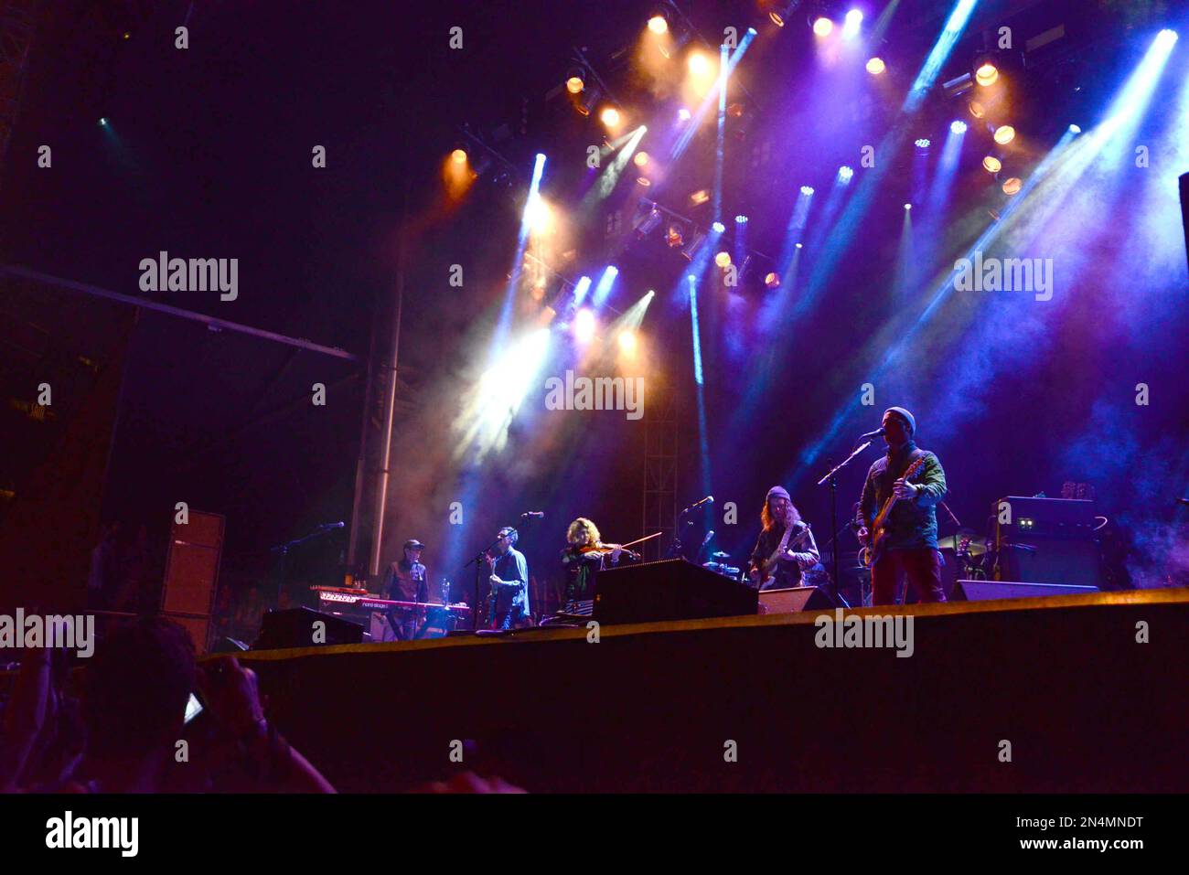 Isaac Brock, Tom Peloso, Joe Plummer, Jim Fairchild and Jeremiah Green ...