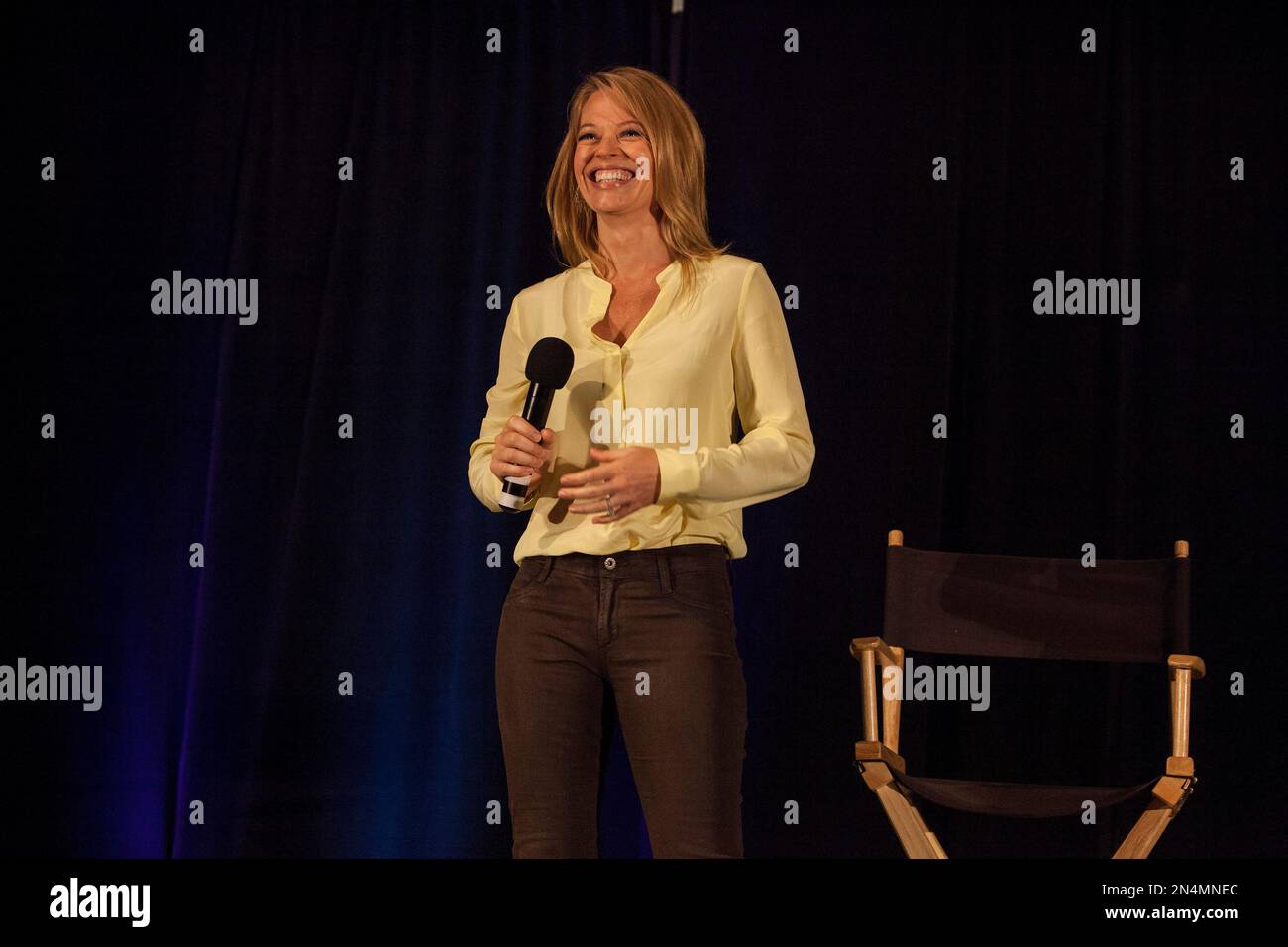 Actor Jeri Ryan during the Creation Entertainment's Official Star Trek ...