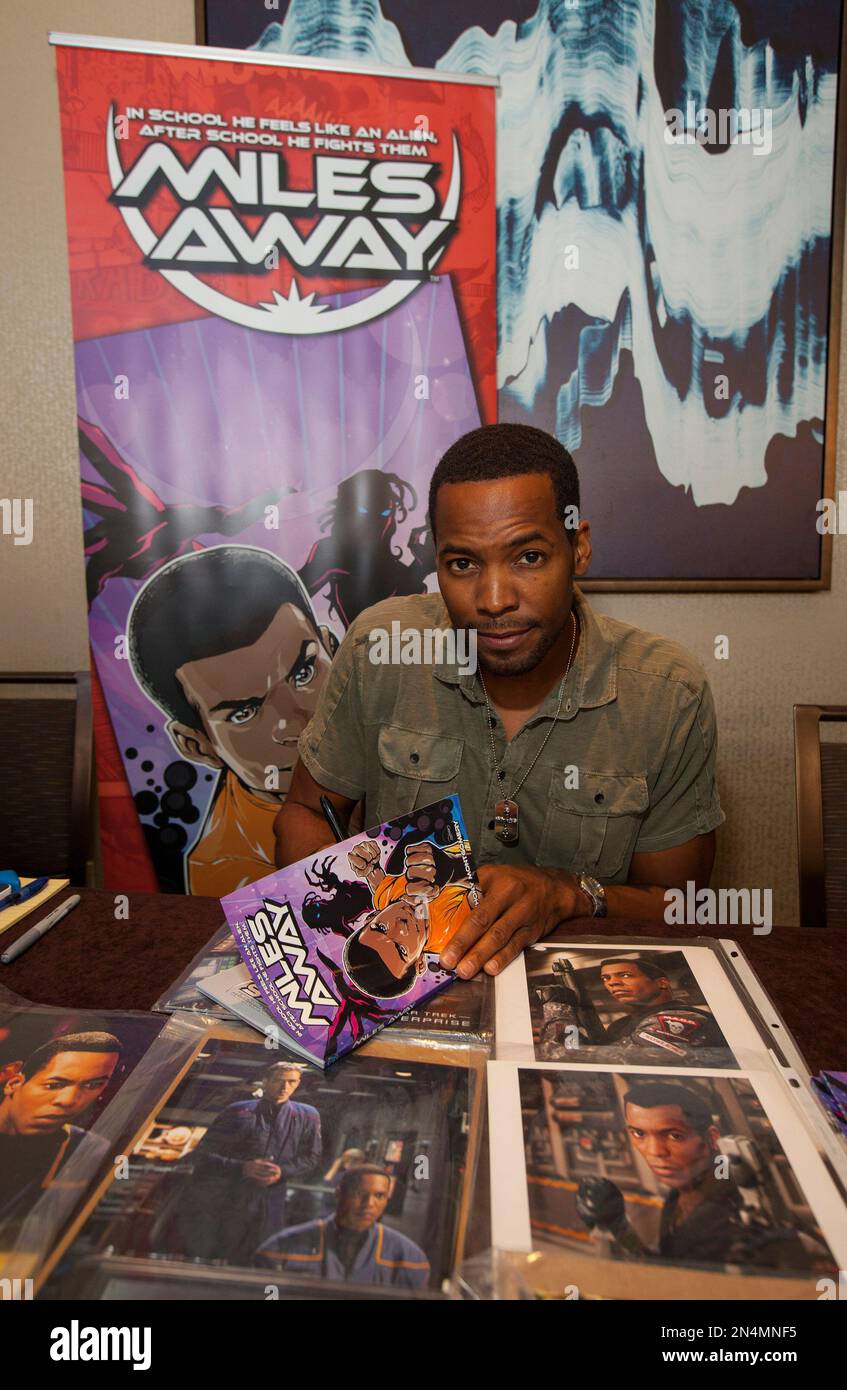 Actor Anthony Montgomery during the Creation Entertainment's Official ...