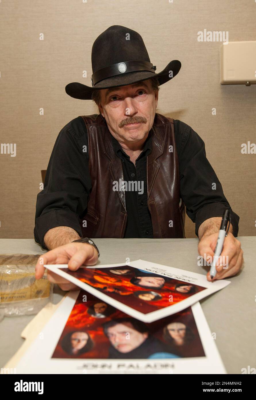 Make-up artist John Paladin during the Creation Entertainment's Official Star Trek Convention at ...