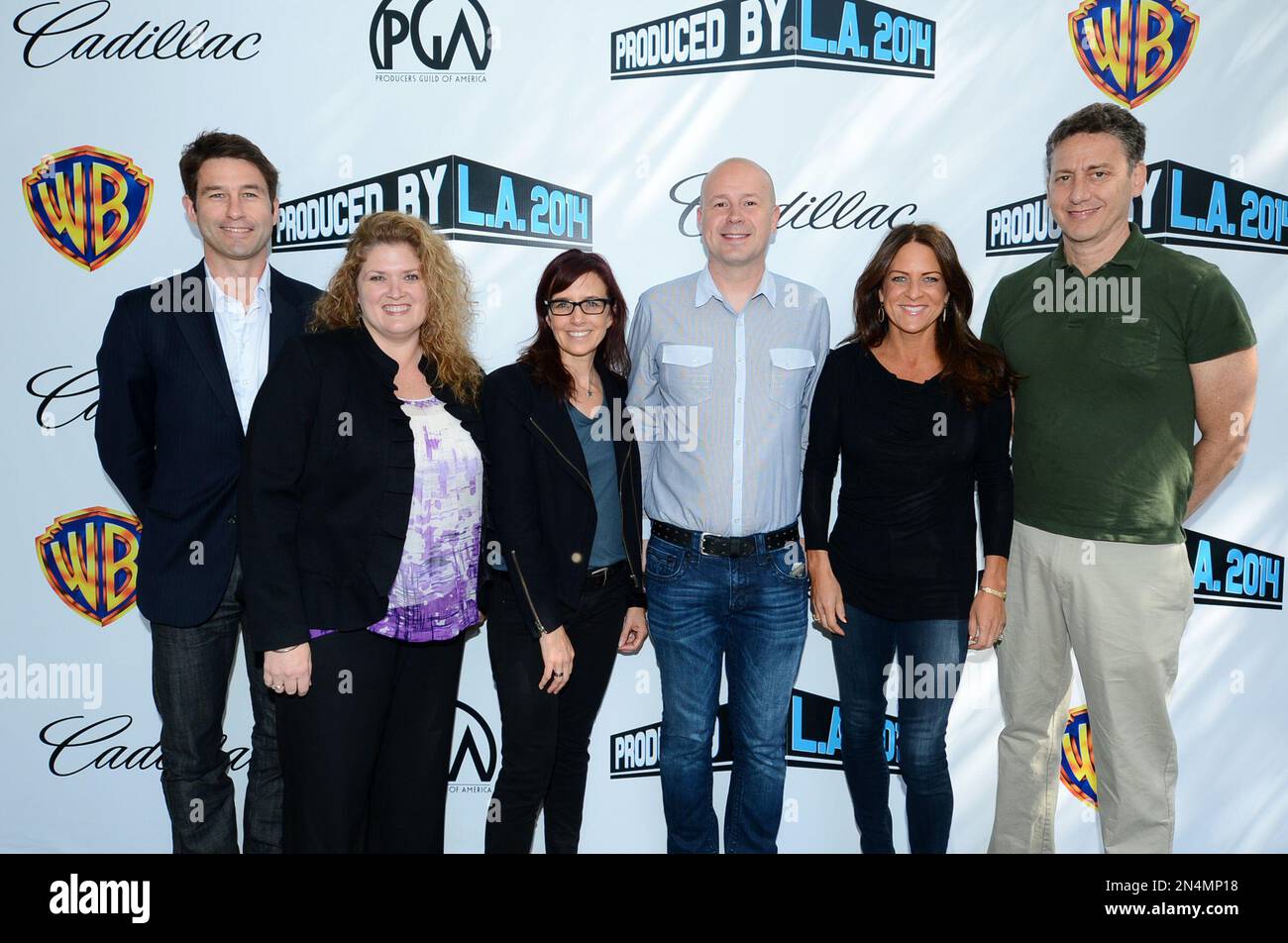 Jason Janego, and from left, Melanie Miller, Lesley Chilcott, Sam Toles ...