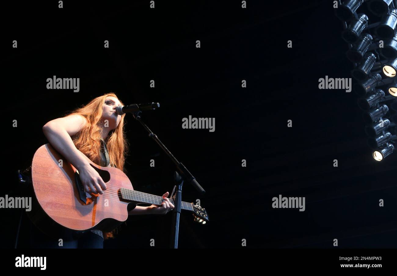 Up and coming singer-songwriter Daisy Mallory performs as she opens for ...