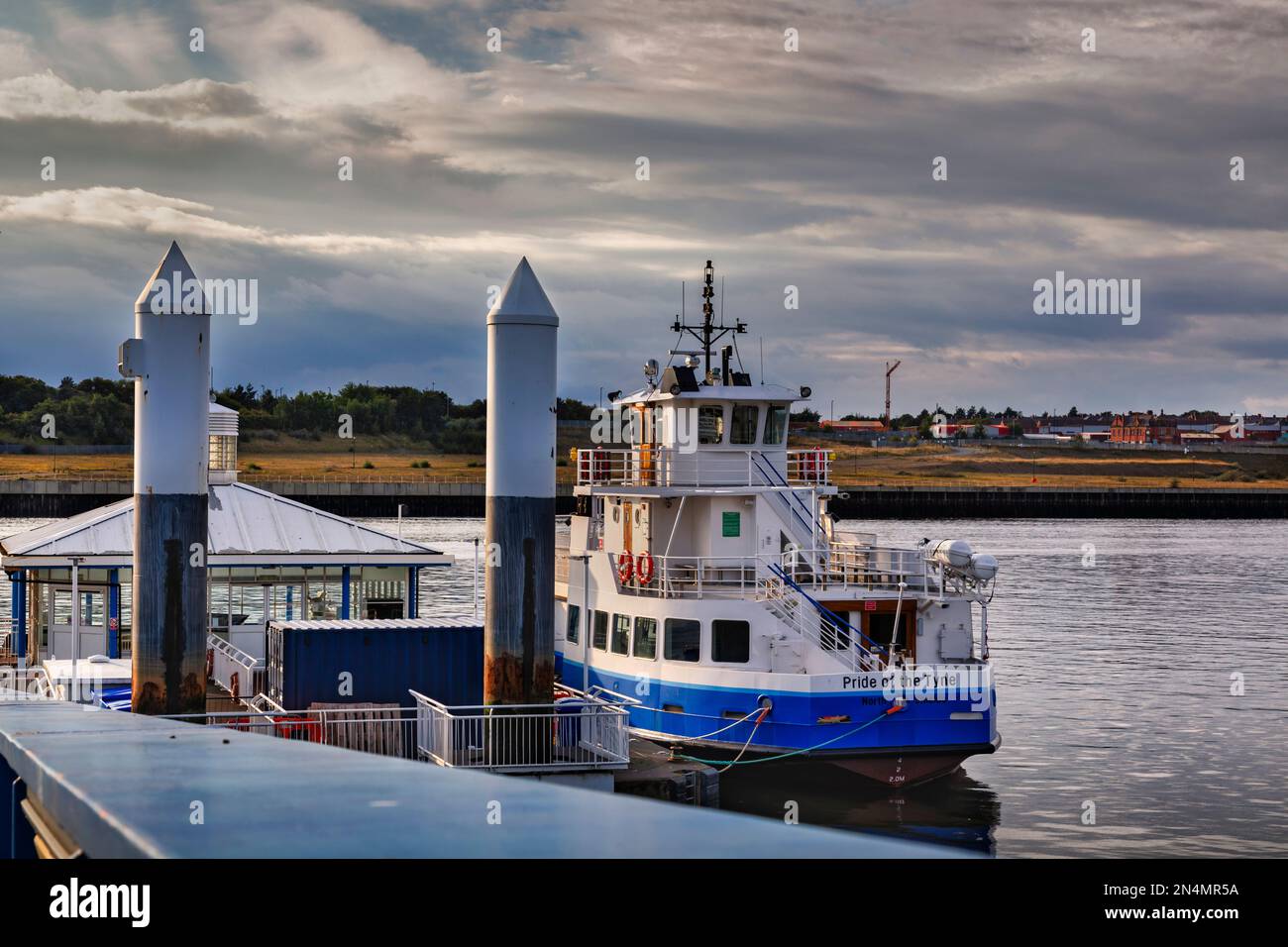 South Shields, a coastal town in South Tyneside, Tyne and Wear, England ...