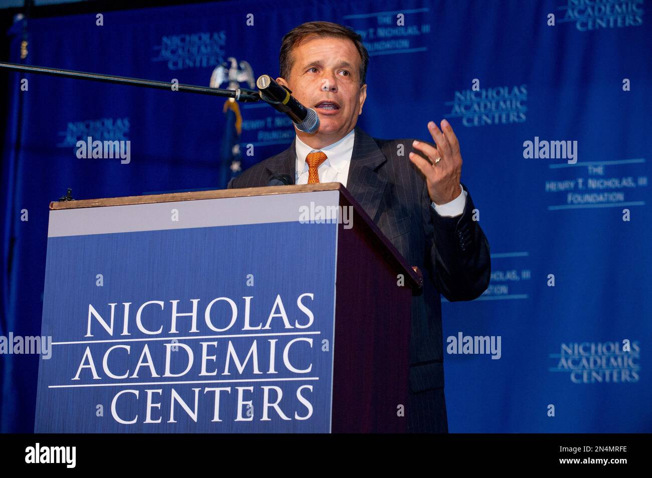 during the Nicholas Academic Center Graduation in Newport Beach, Calif ...
