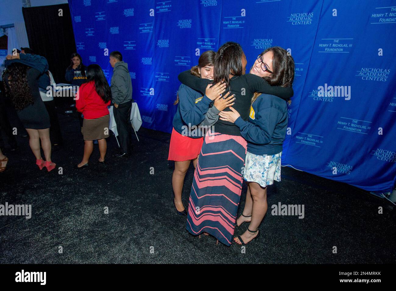 during the Nicholas Academic Center Graduation in Newport Beach, Calif ...