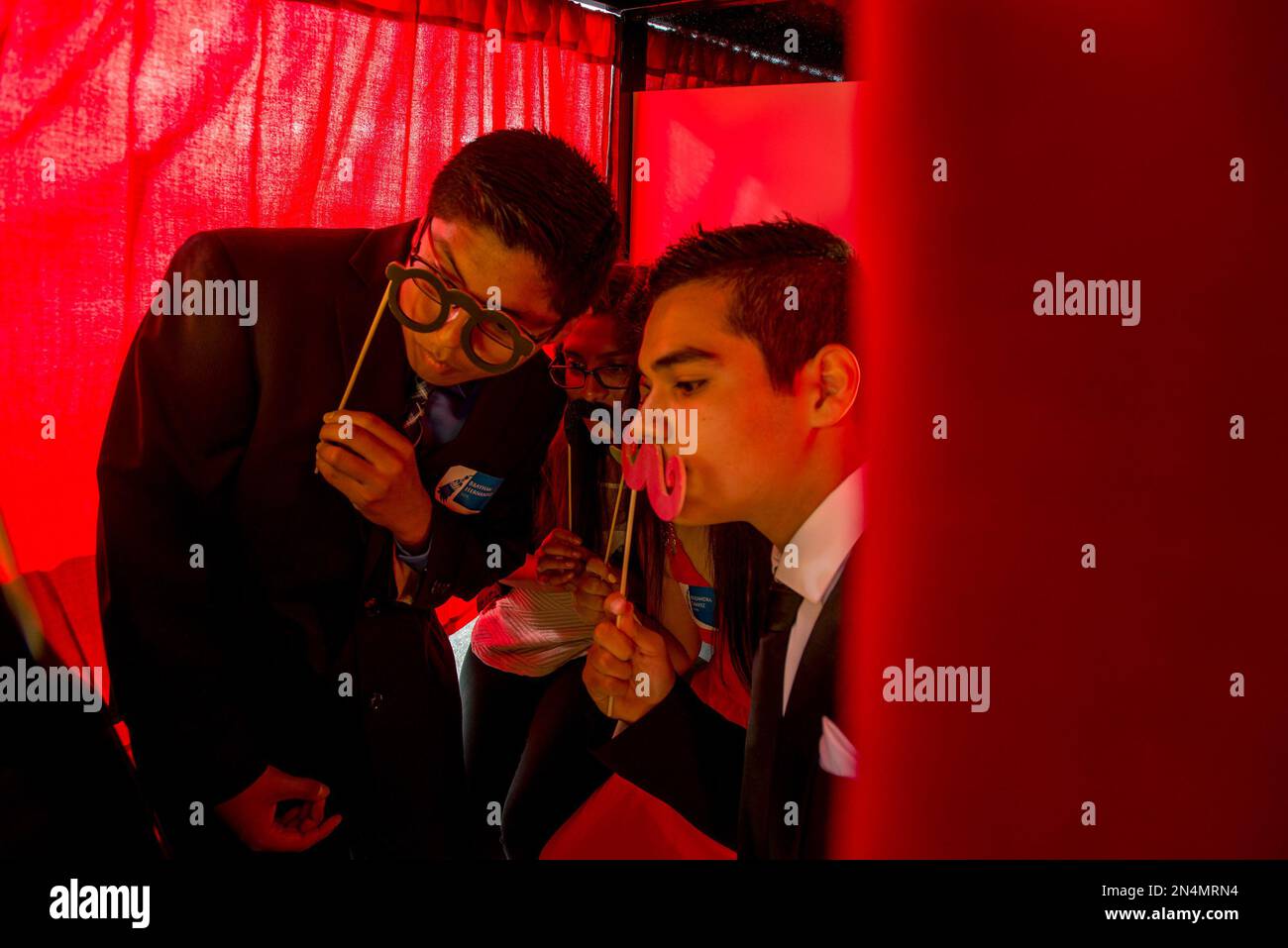during the Nicholas Academic Center Graduation in Newport Beach, Calif ...