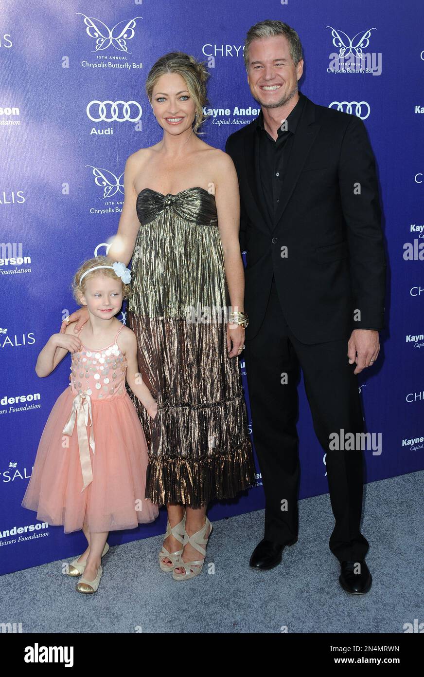 Rebecca Gayheart-Dane, from left, Billie Beatrice Dane, Eric Dane ...