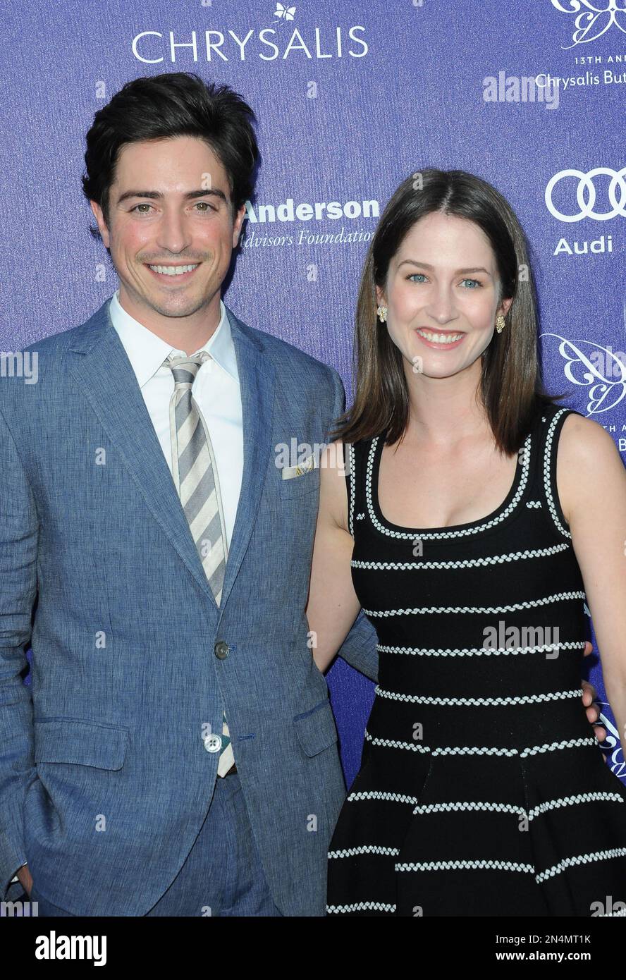 Ben Feldman, at left, and Michelle Mulitz arrives at The 13th Annual ...