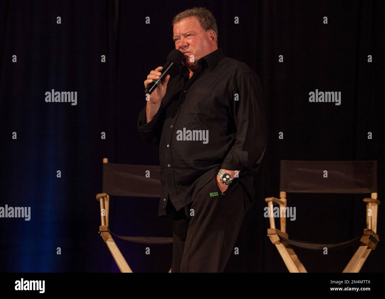 Actor William Shatner during at the Creation Entertainment's Official ...