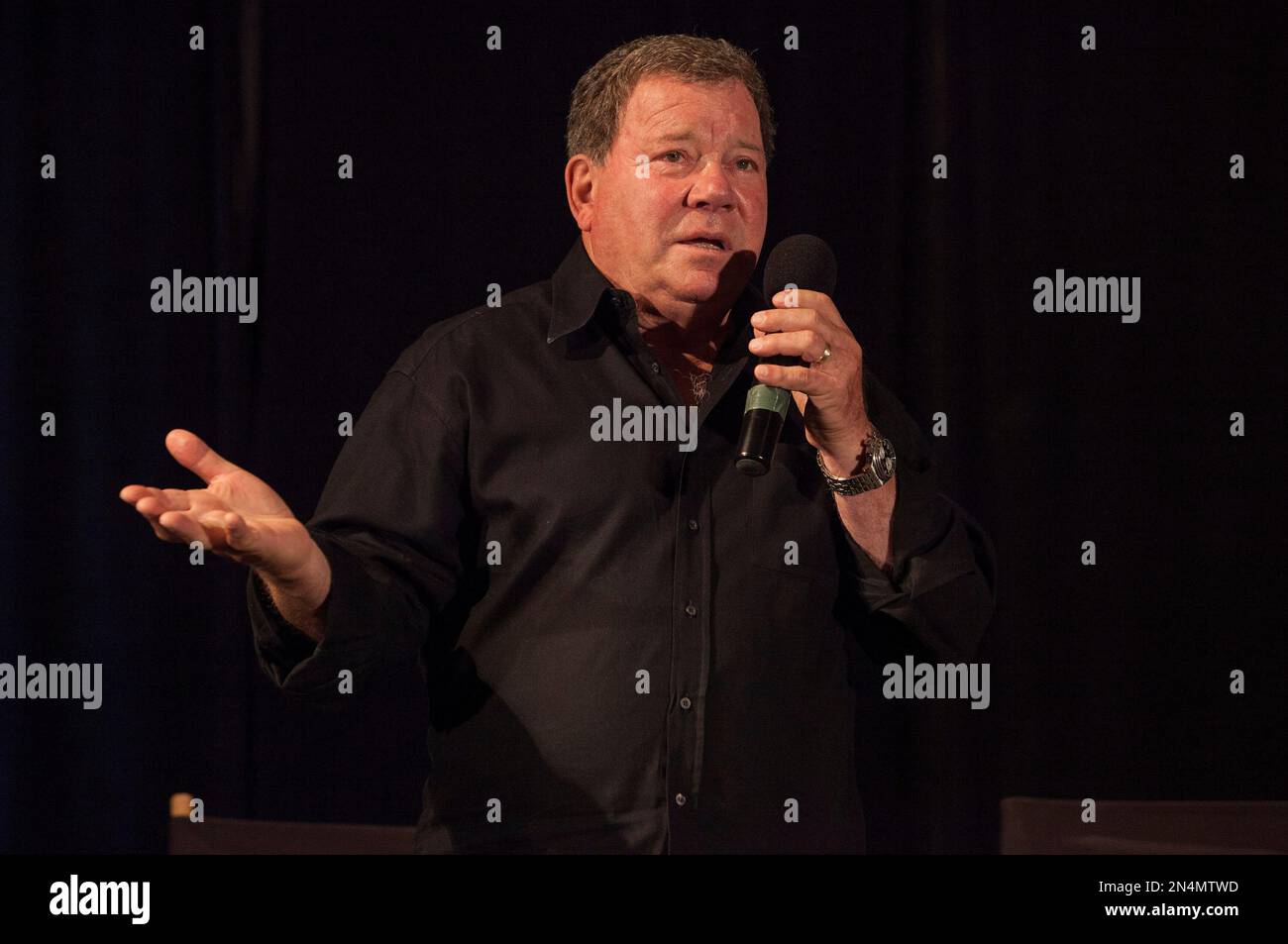 Actor William Shatner during at the Creation Entertainment's Official ...