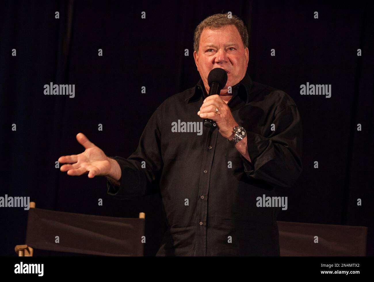 Actor William Shatner during at the Creation Entertainment's Official ...