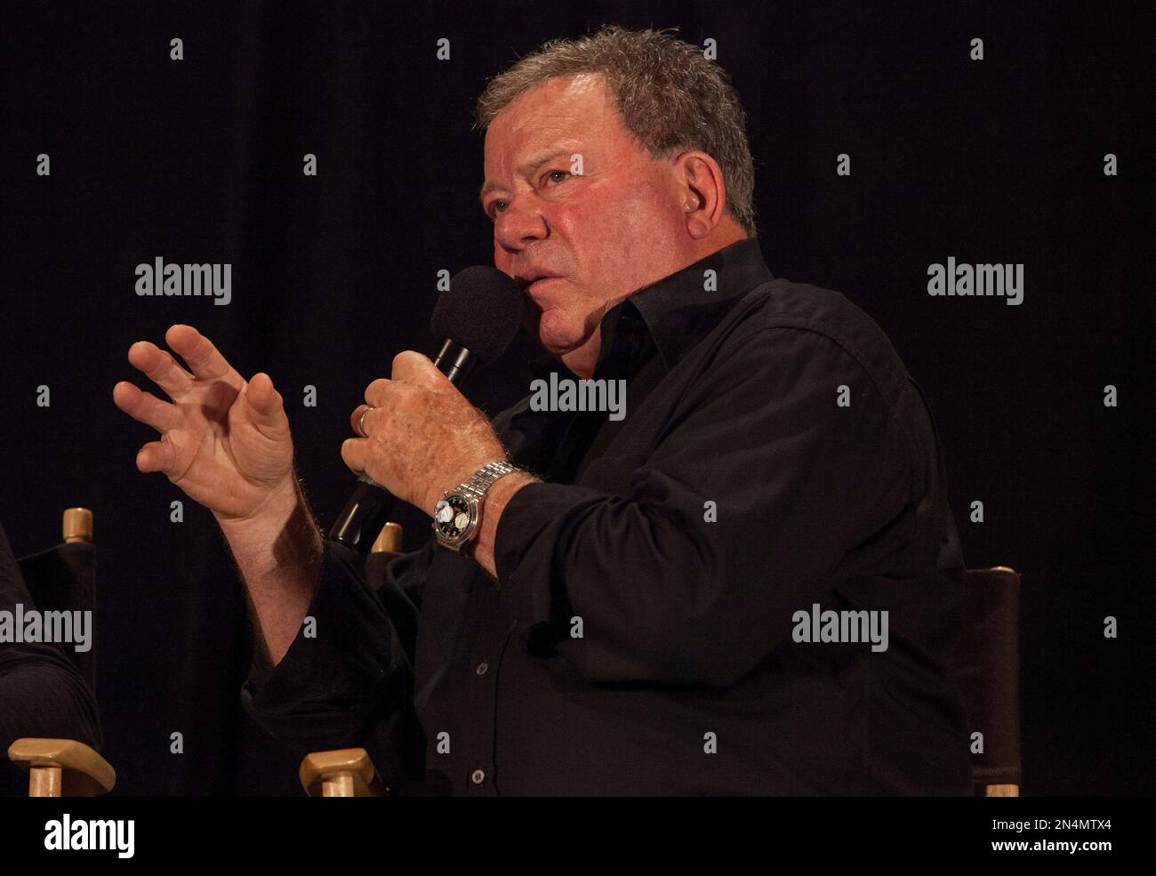 Actor William Shatner during at the Creation Entertainment's Official ...