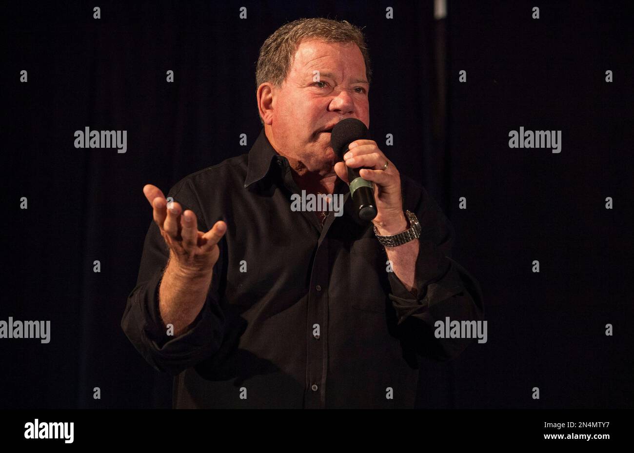 Actor William Shatner during at the Creation Entertainment's Official ...