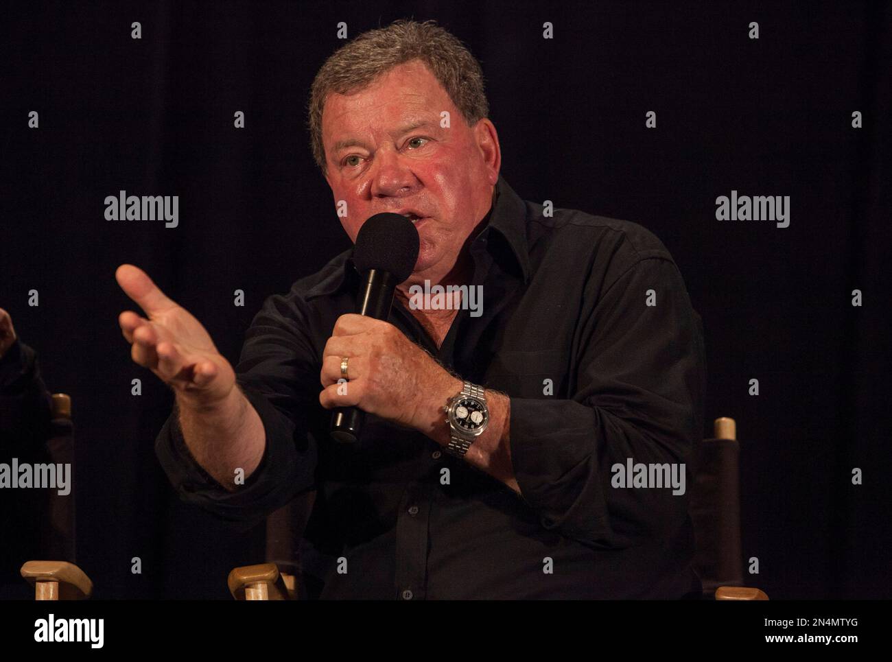 Actor William Shatner during at the Creation Entertainment's Official ...