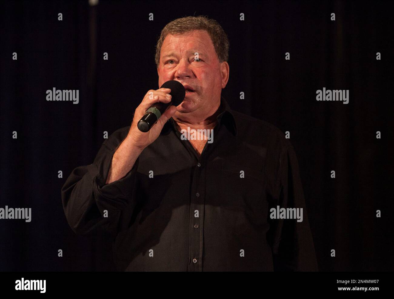 Actor William Shatner during at the Creation Entertainment's Official ...