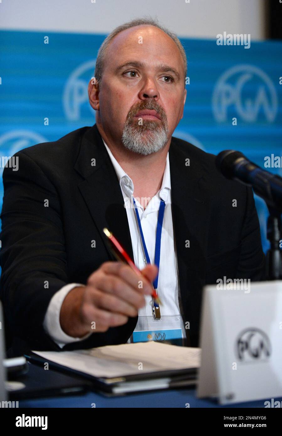 Ty Warren is seen during the One World, Many Choices - Production ...