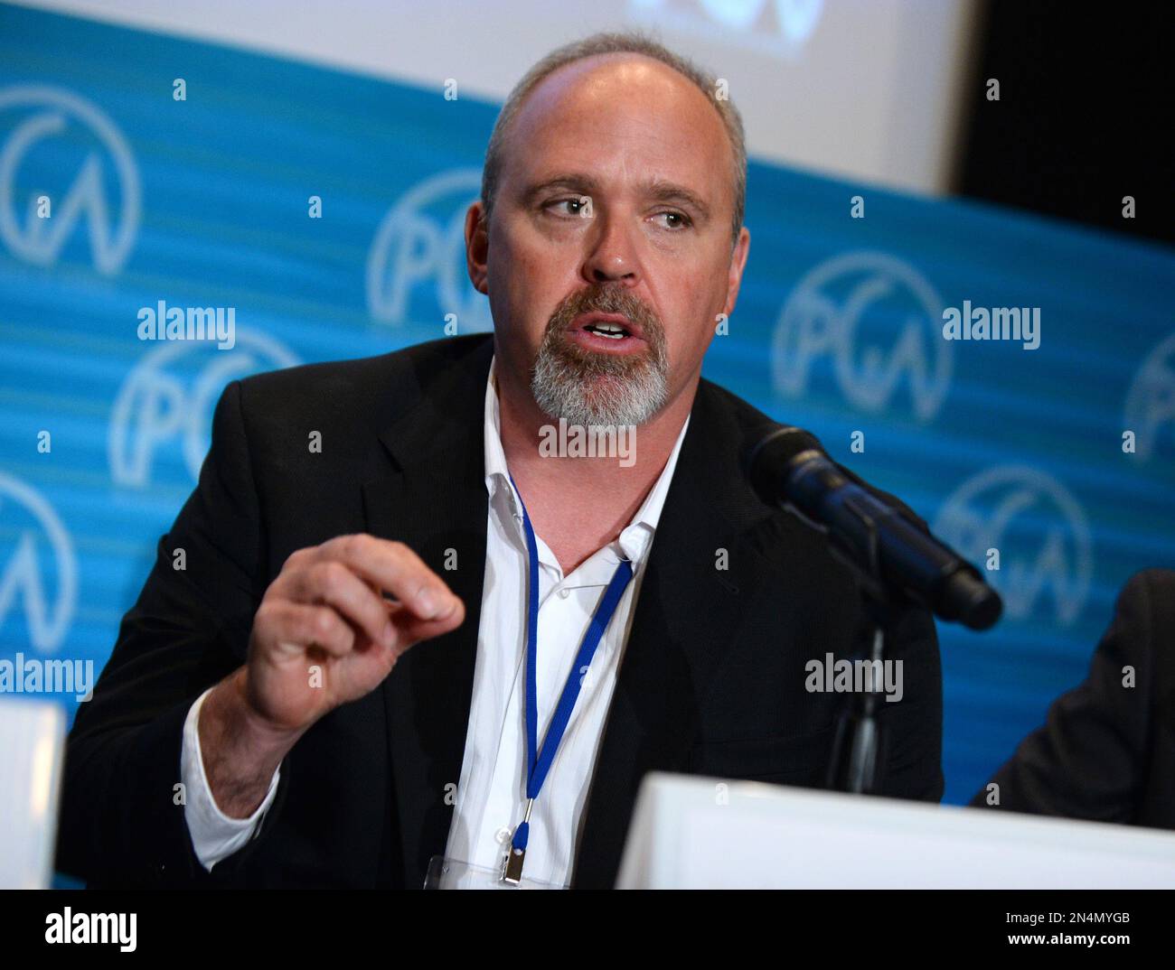 Ty Warren is seen during the One World, Many Choices - Production Incentives: Learn What, Where ...