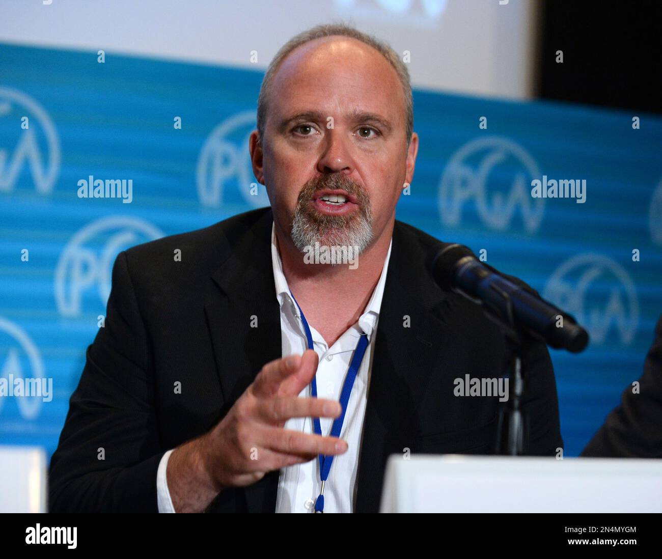 Ty Warren is seen during the One World, Many Choices - Production ...