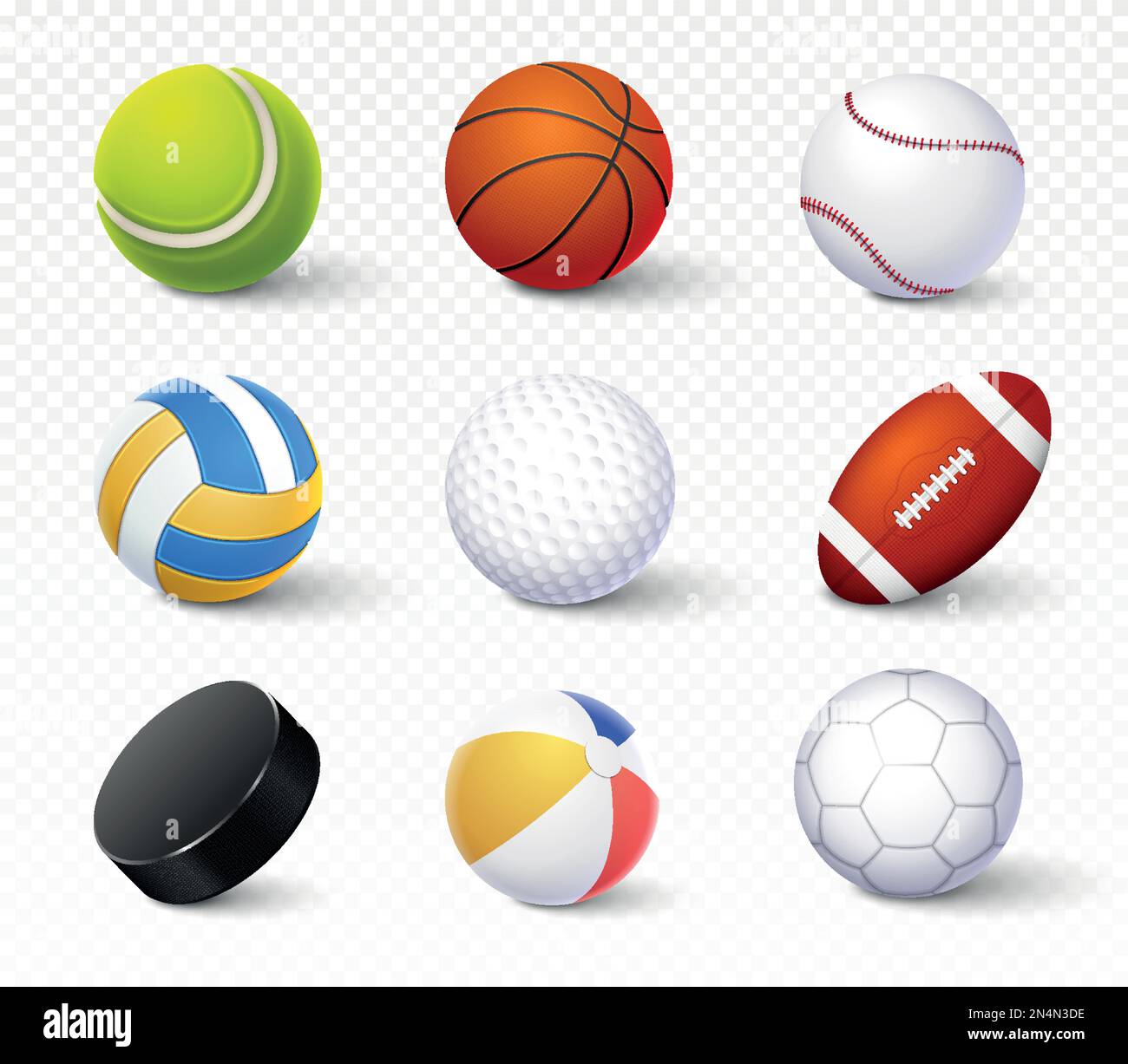 Group colored soccer balls hi-res stock photography and images - Alamy