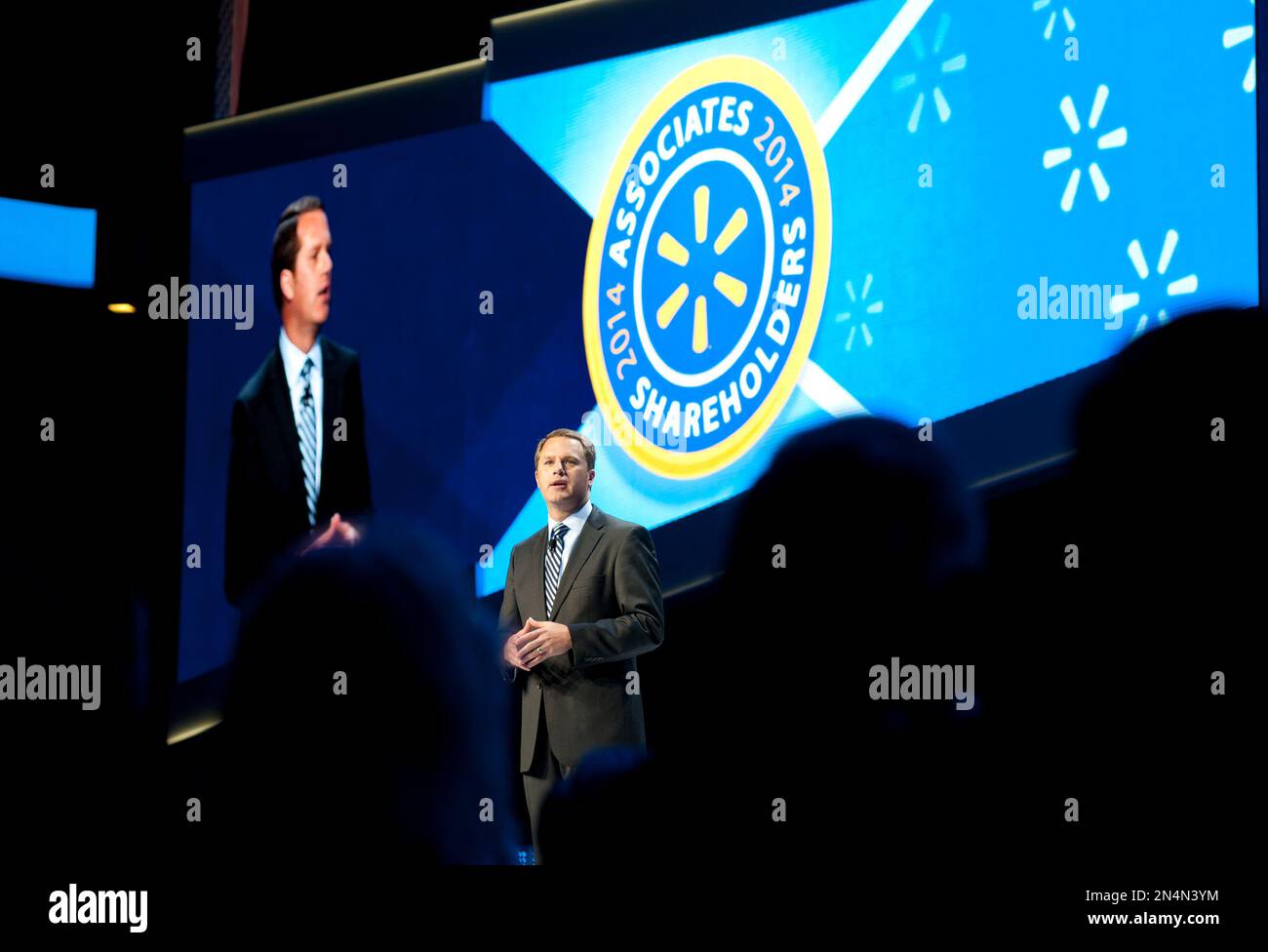 Doug McMillon, President and CEO of Wal-Mart Stores Inc., speaks during ...