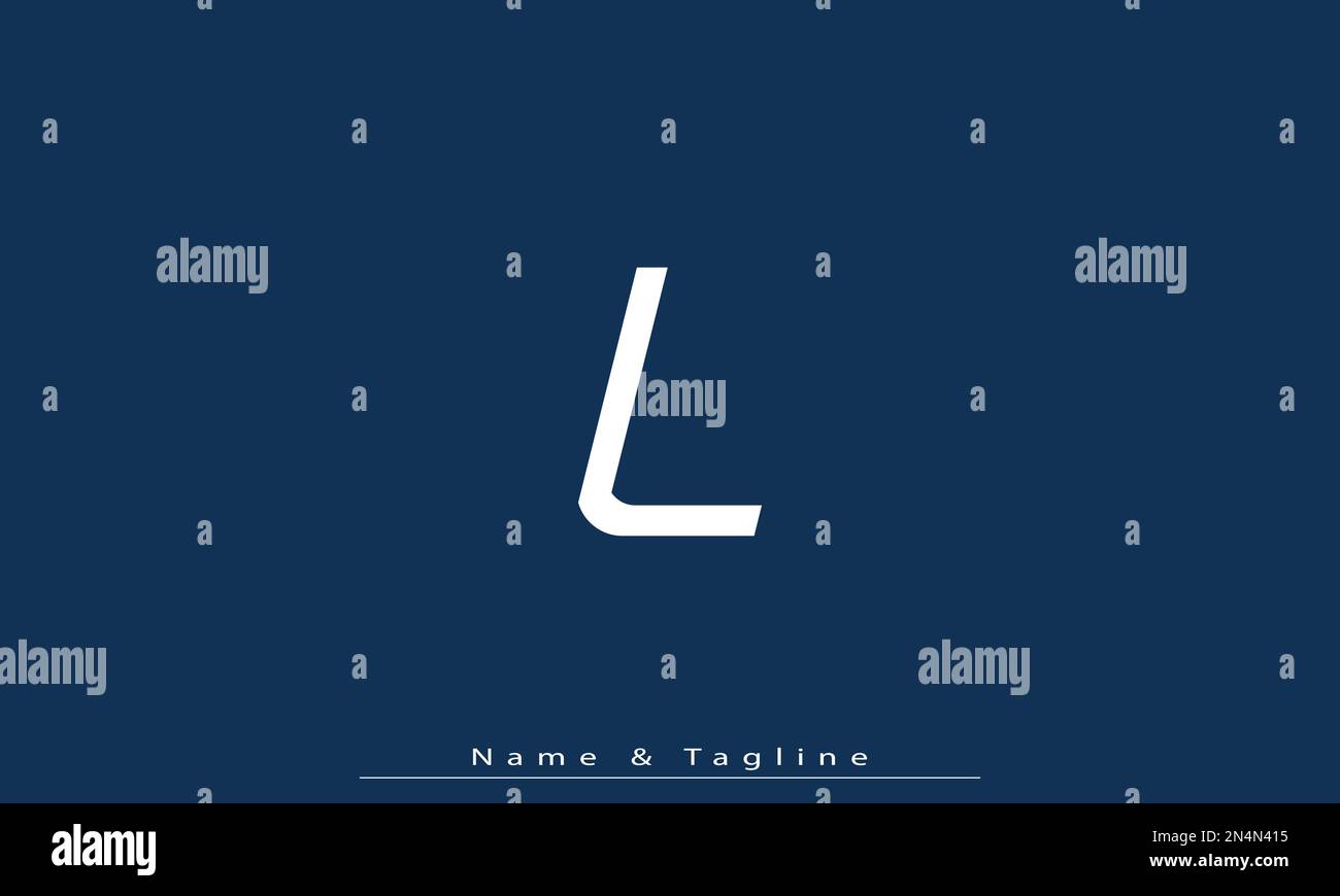 Alphabet letters Initials Monogram logo L Stock Vector Image & Art - Alamy