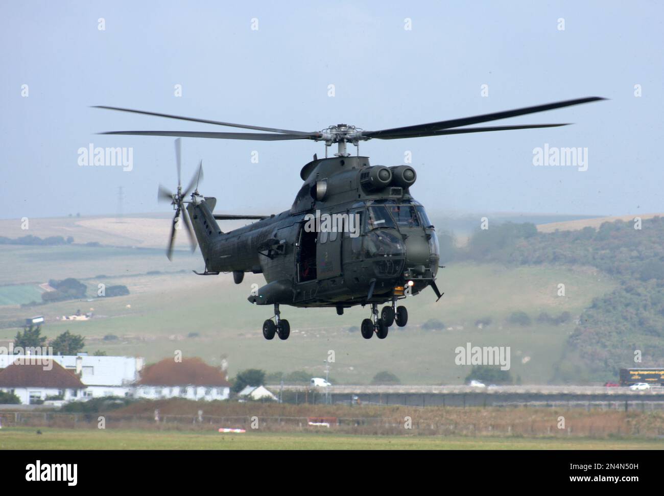 Westland puma helicopter hi-res stock photography and images - Alamy