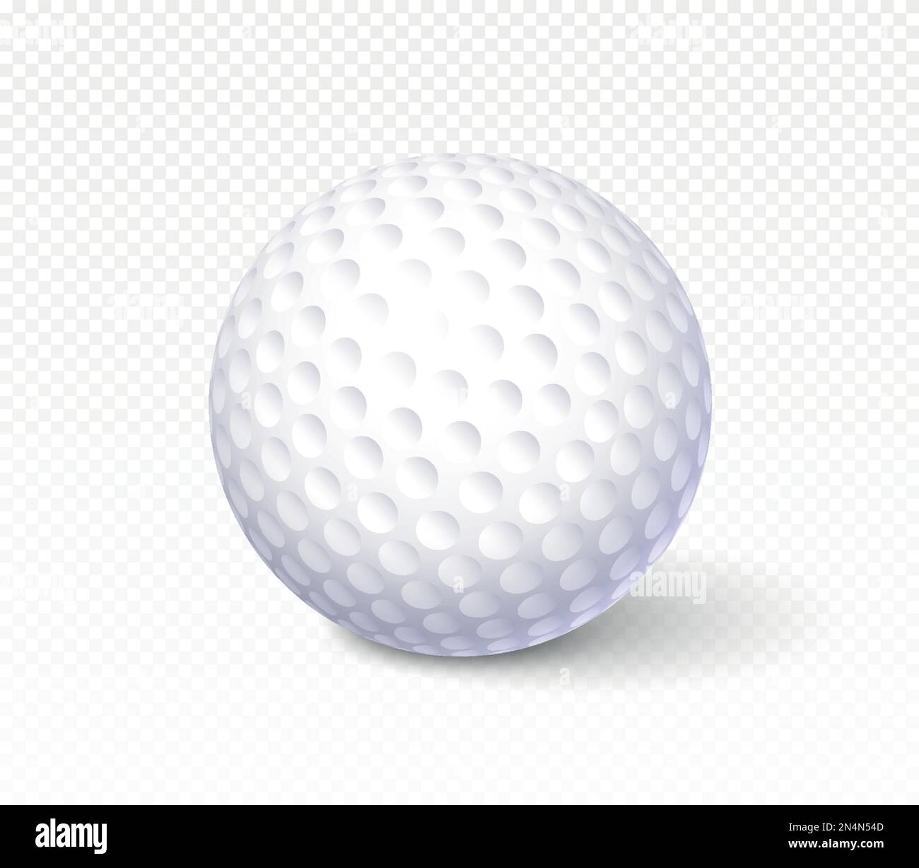 Realistic golf ball Stock Vector Image & Art - Alamy