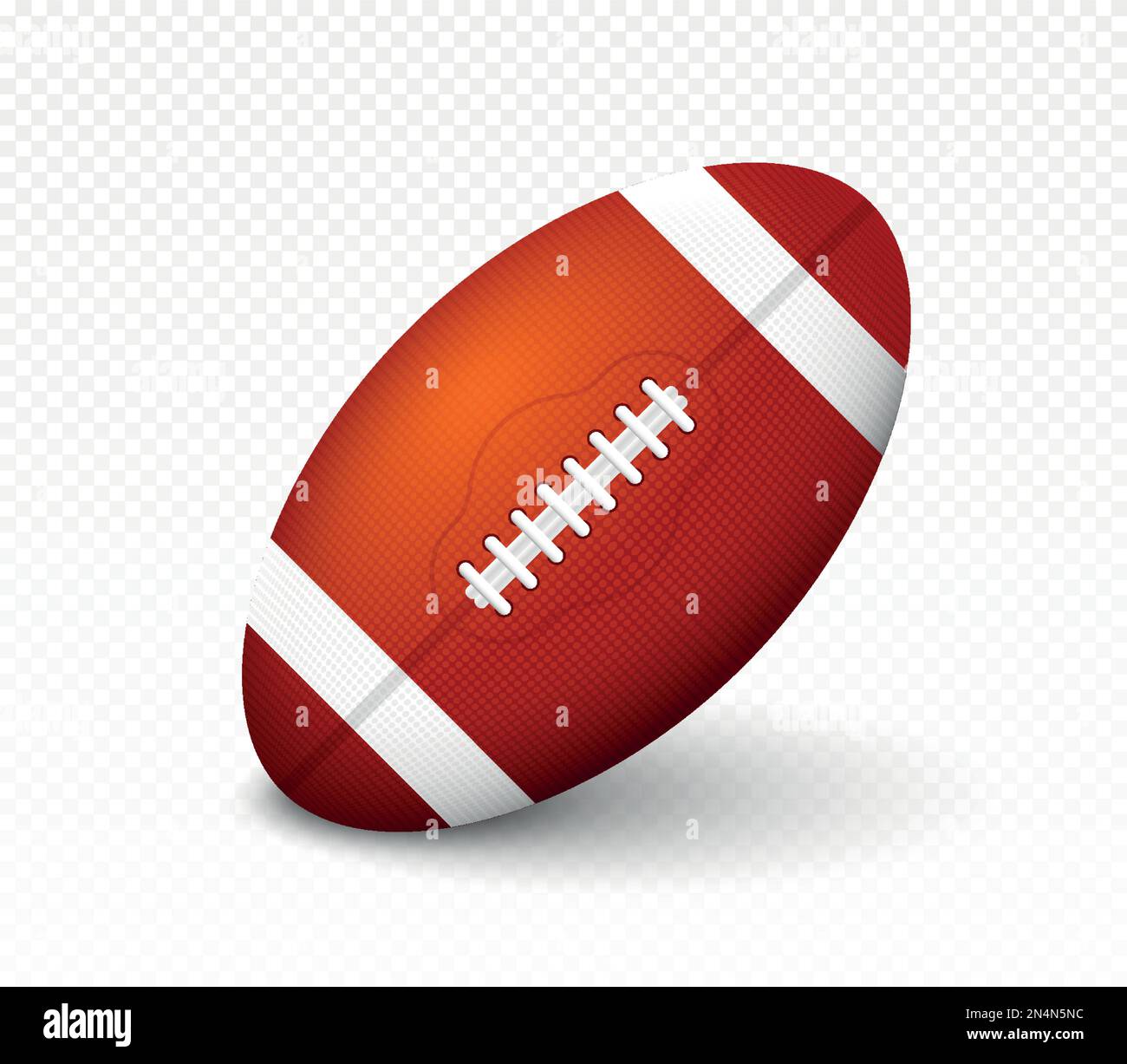 Realistic rugby ball Stock Vector Image & Art - Alamy