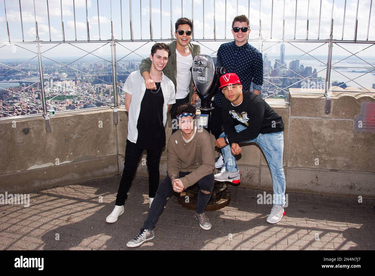 Midnight Red band members, clockwise from left, Eric Secharia, Thomas ...