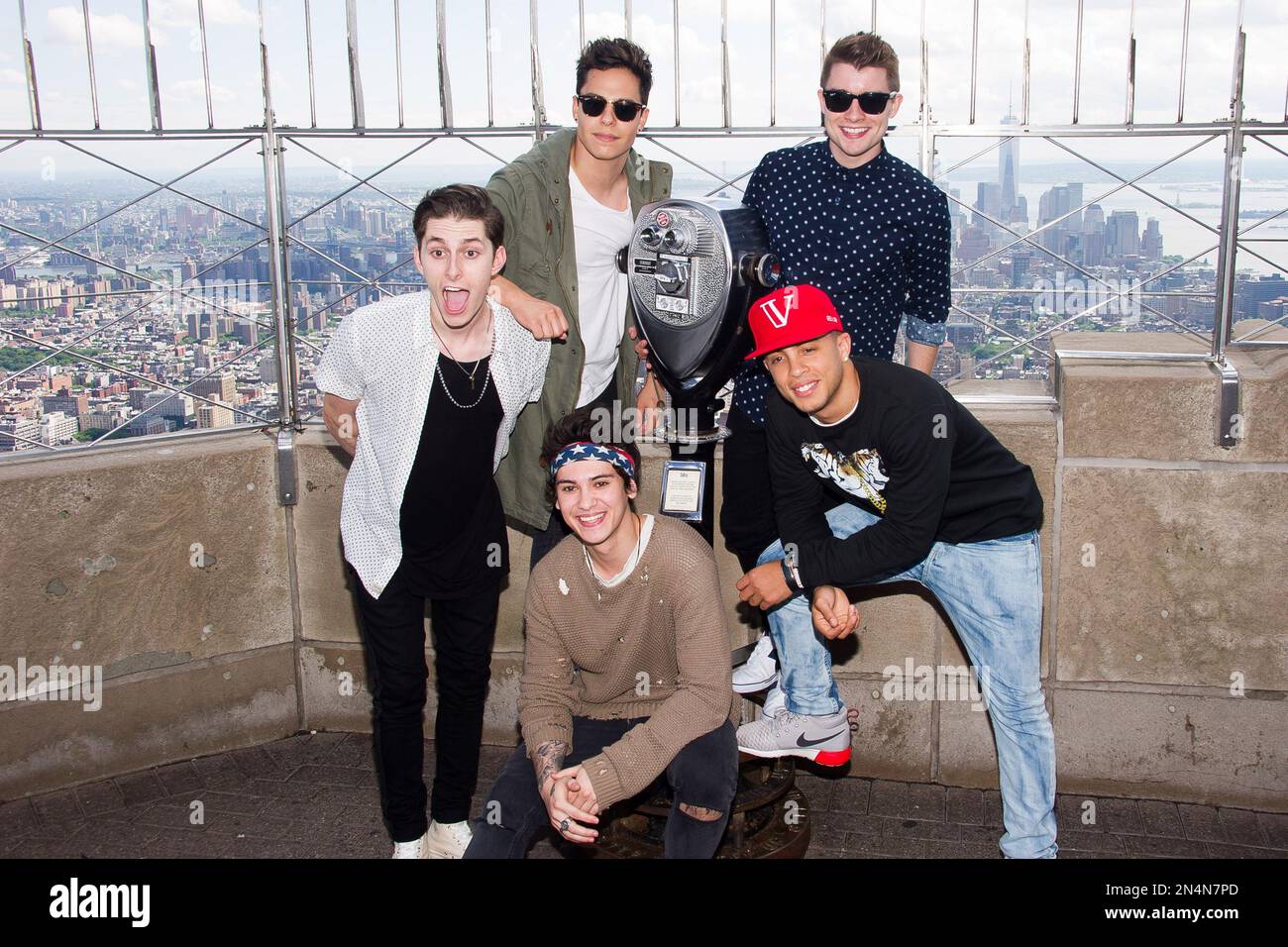 Midnight Red band members, clockwise from left, Eric Secharia, Thomas ...