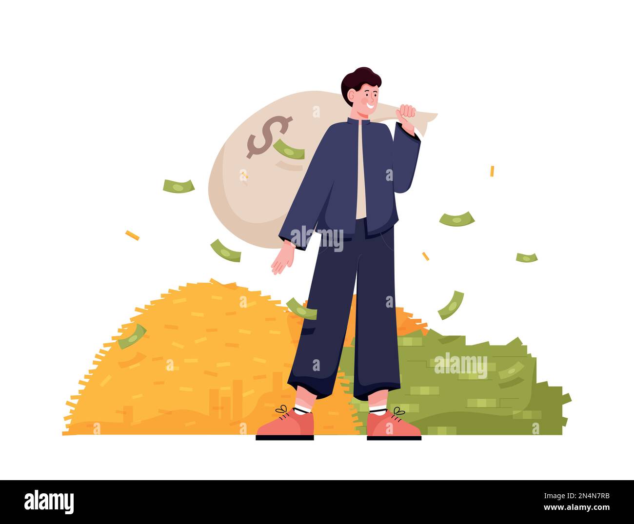 Retire young Stock Vector Images - Alamy