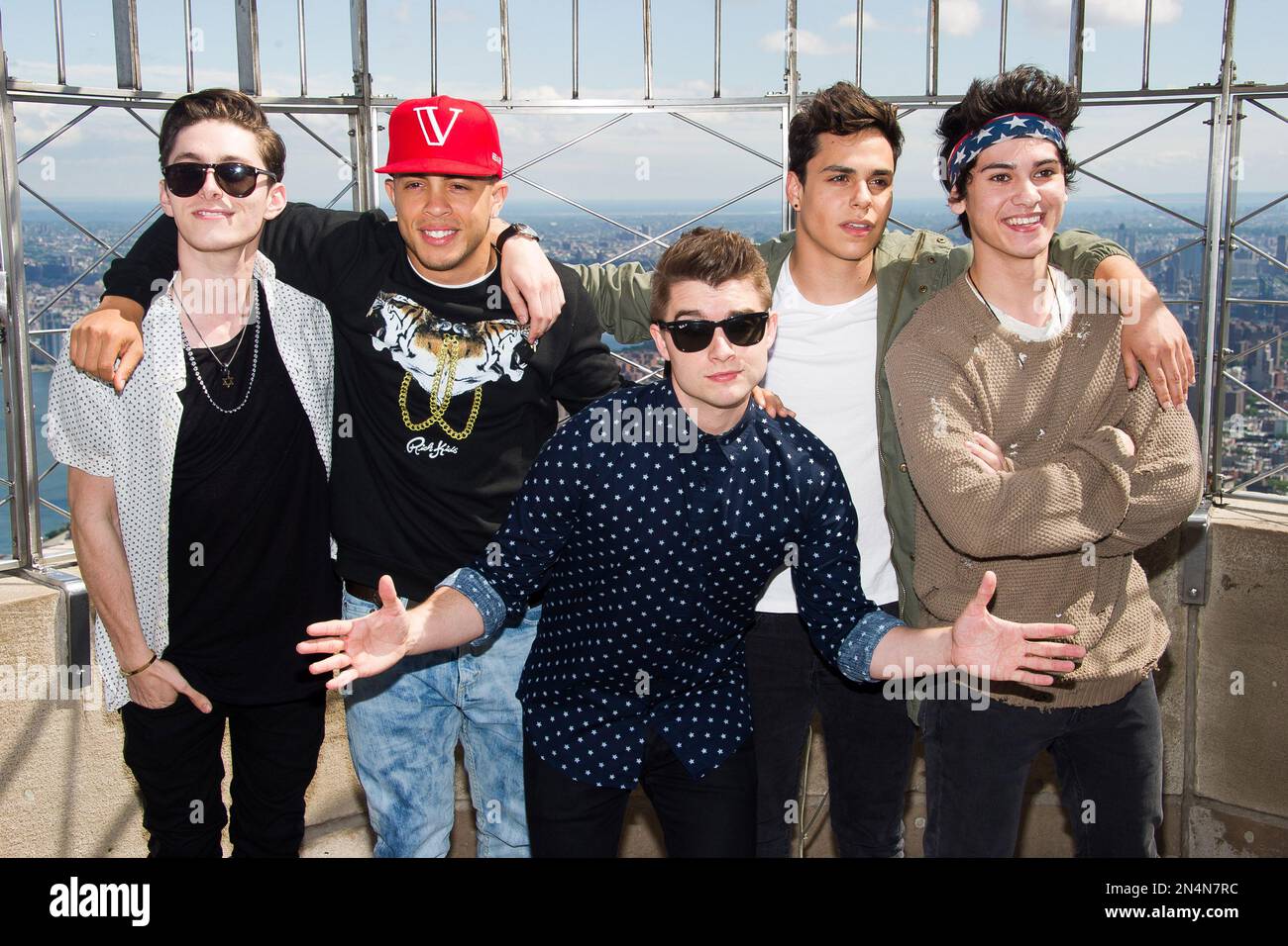 Midnight Red band members, from left, Eric Secharia, Joey Diggs Jr ...