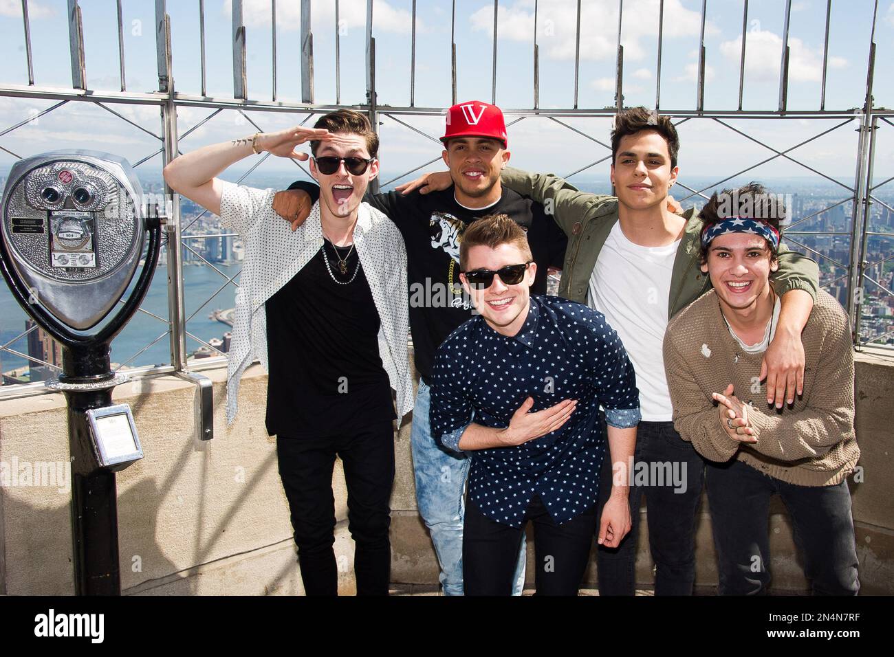 Midnight Red band members, from left, Eric Secharia, Joey Diggs Jr ...