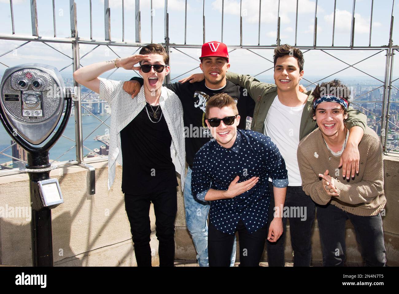 Midnight Red band members, from left, Eric Secharia, Joey Diggs Jr ...
