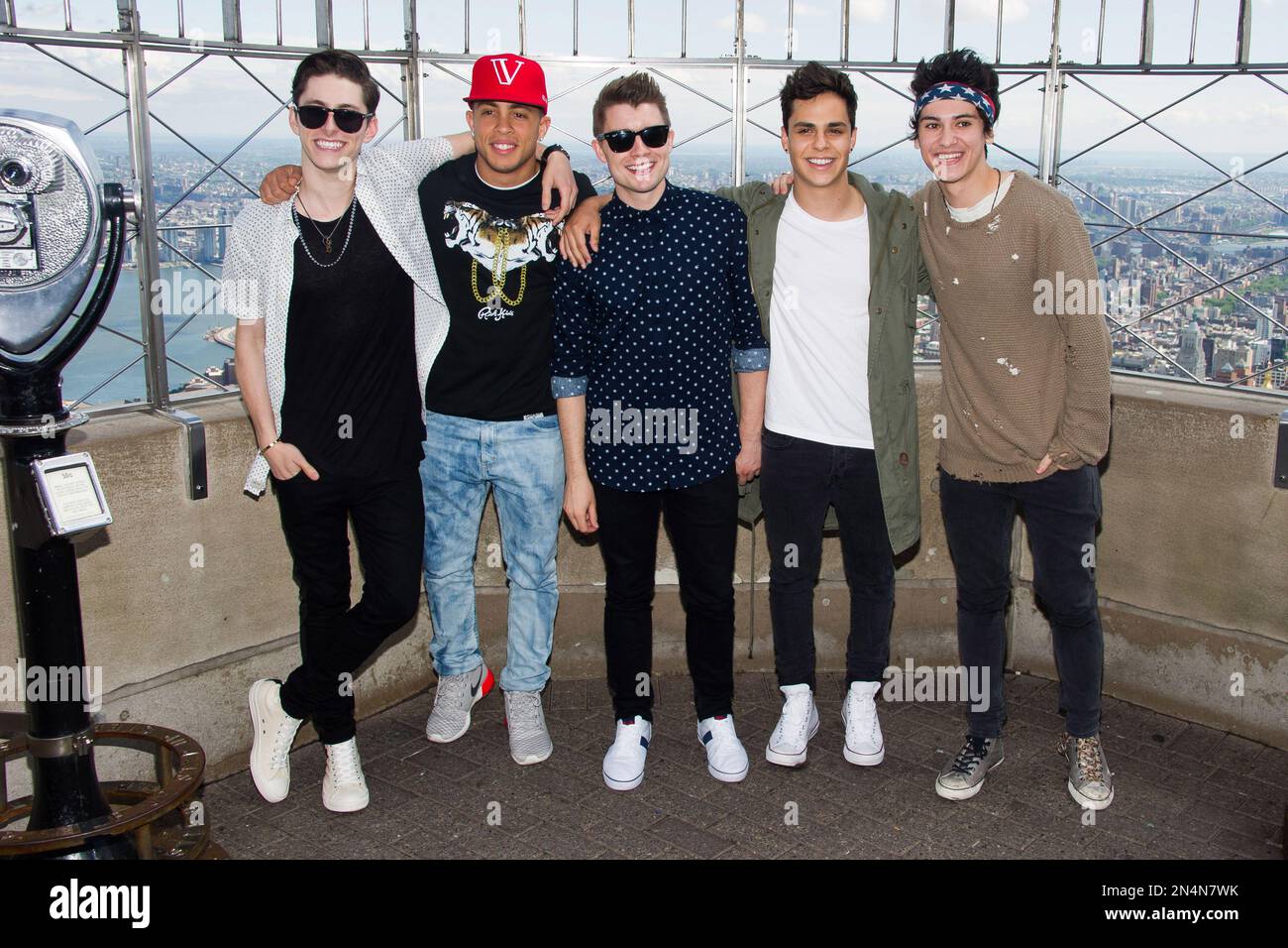 Midnight Red band members, from left, Eric Secharia, Joey Diggs Jr ...